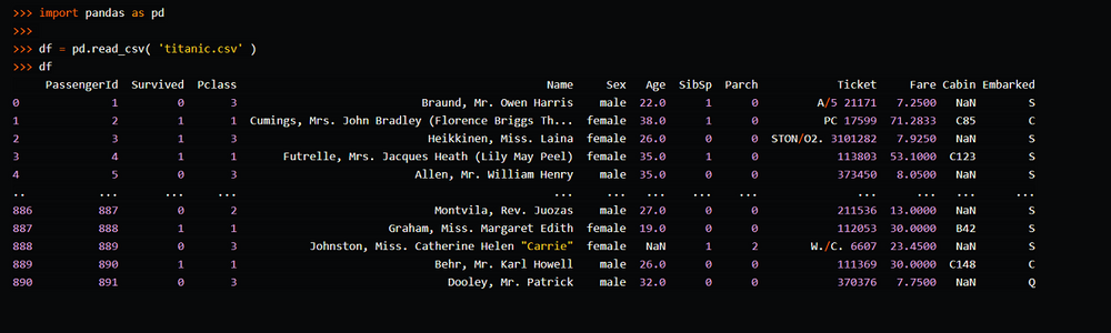 Flask Pandas Dataframe How To Code It