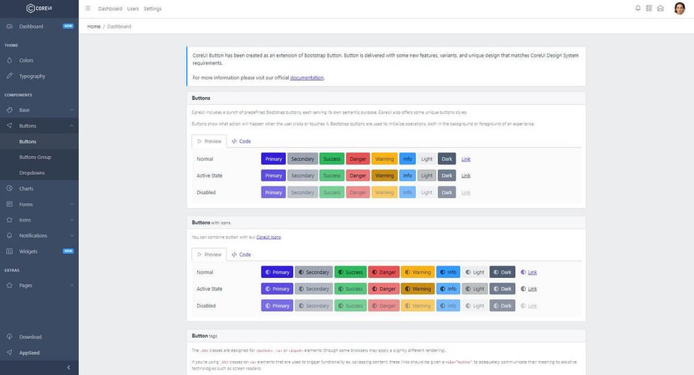 Coreui Django Open Source Seed Project Appseed Blog 8373